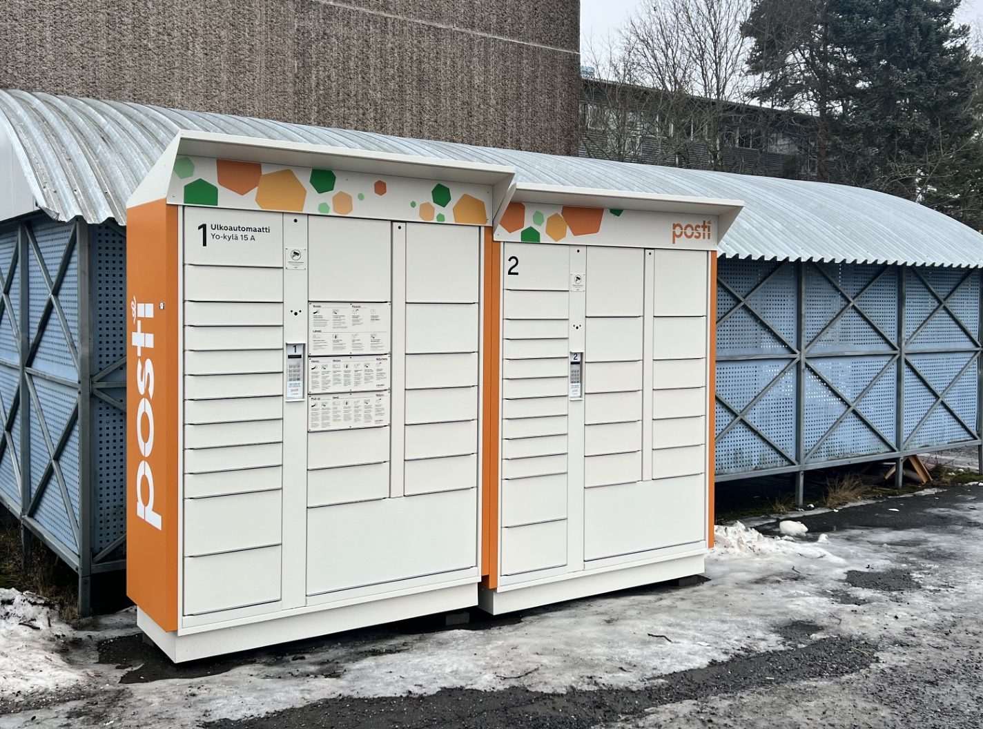 Posti outdoor parcel lockers to TYS housing locations | TYS | Turun ...